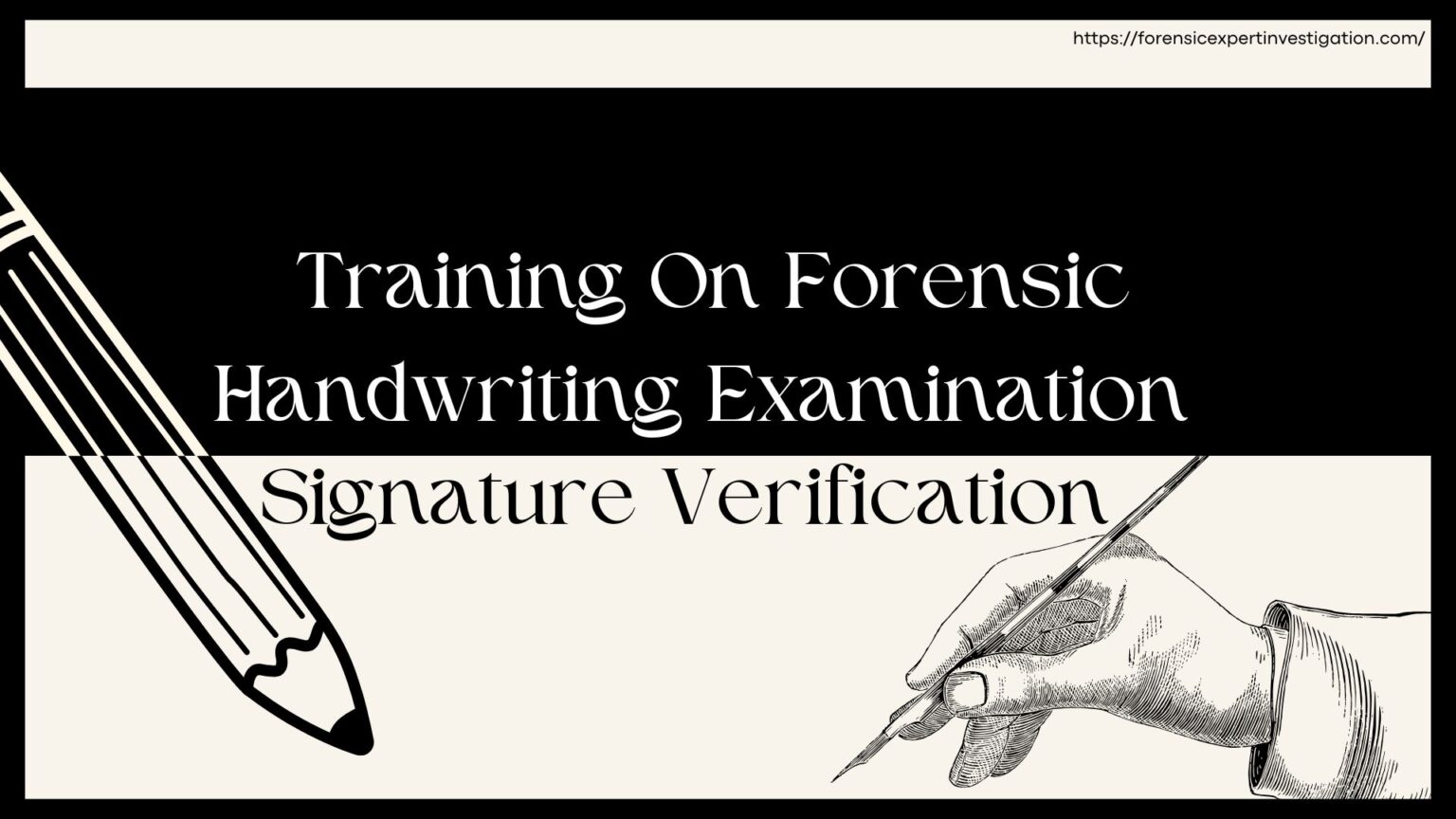 training on forensic handwriting examination signature verification